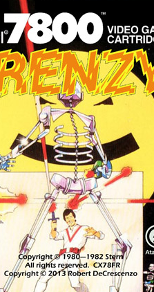 REVIEW: Frenzy (Berzerk) by Atari 7800 Forever